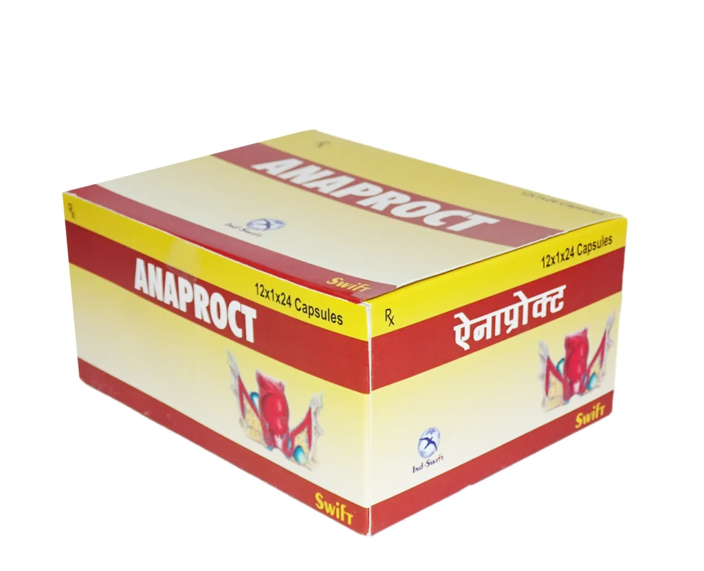 Anaproct Capsules for Hemorrhoids and Anal Fissures