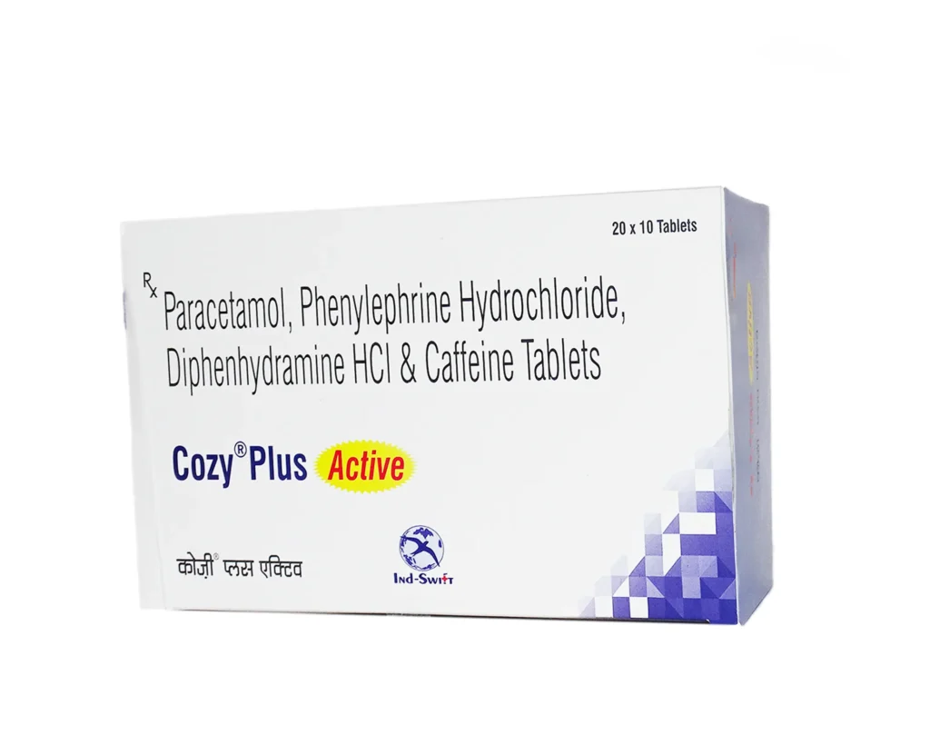 Cozy® Plus Active | Severe Cold and Flu Tablet
